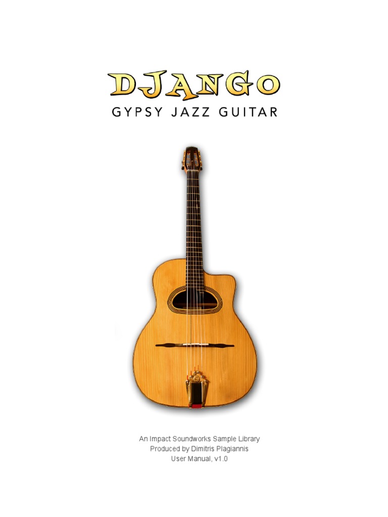 Django Gypsy Jazz Guitar Manual PDF | PDF | Sound Technology | Musical ...