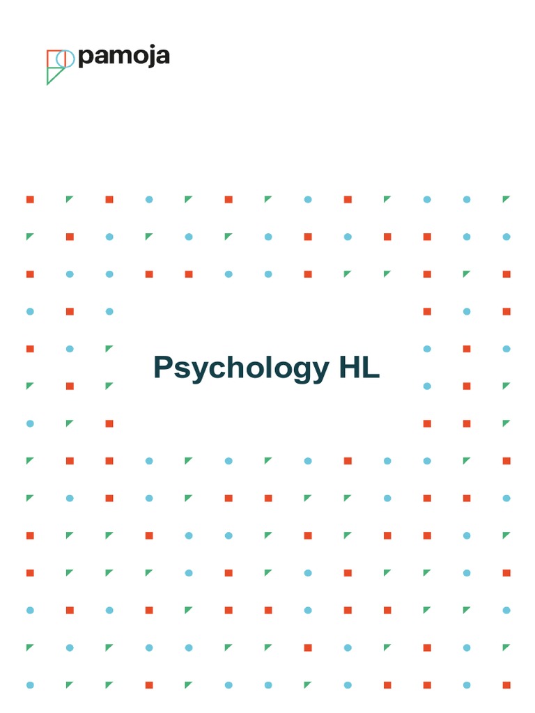 IB Psychology HL Course Overview | PDF | Qualitative Research | Cognition