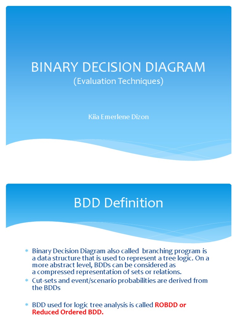 Binary Decision Diagram | PDF | Theoretical Computer Science ...