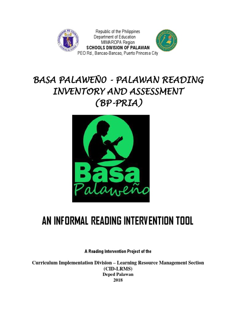 BP Pria Guide | PDF | Reading Comprehension | Reading (Process)