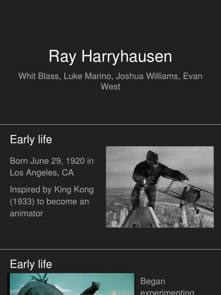 Ray Harryhausen: Whit Blass, Luke Marino, Joshua Williams, Evan West ...
