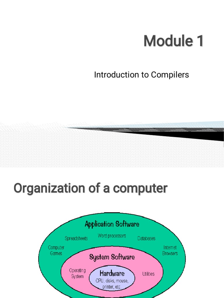 Introduction to Compilers Module | PDF | Parsing | Compiler