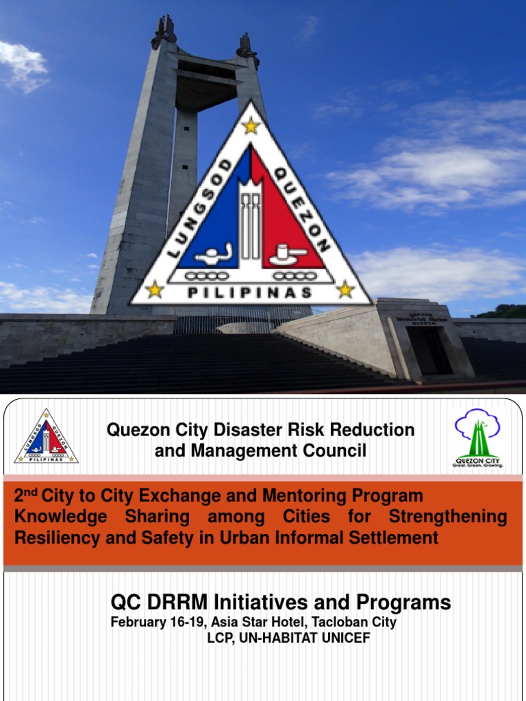 Quezon City DRRM Initiatives Overview | PDF | Hazards | Emergency ...
