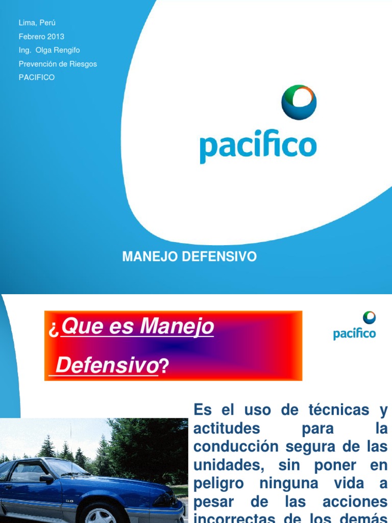 Manejo Defensivo | PDF | Accidente de tráfico | Niebla Manejo Defensivo | PDF | Accidente de tráfico | Niebla