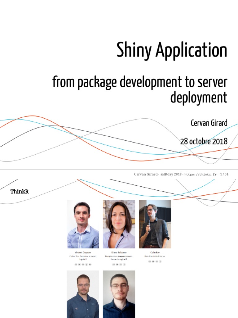 Shiny Application - From Package Development To Server Deployment | PDF ...