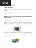 ISO 4916 Seam Types and Applications | PDF | Seam (Sewing) | Sewing