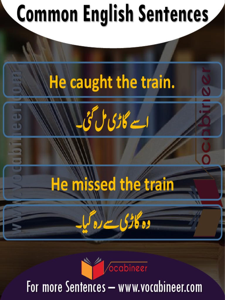 English Sentences PDF | PDF