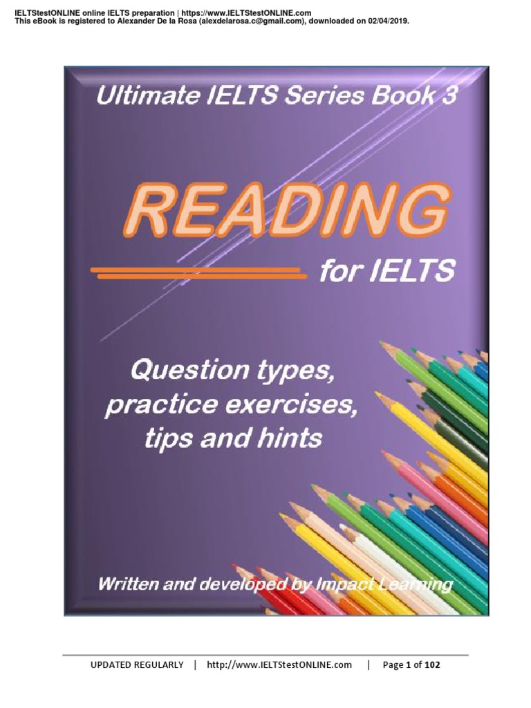 Ultimate IELTS General Reading PDF | PDF | International English ...