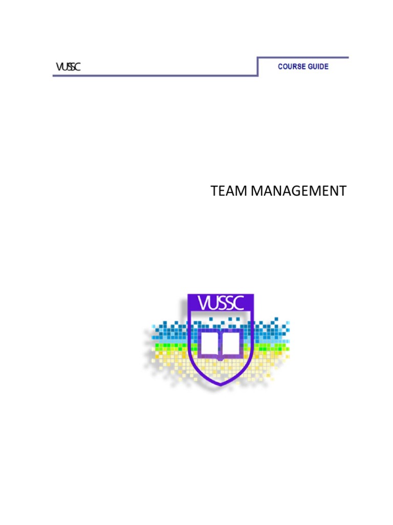 Team Management | PDF | Tutor | Leadership