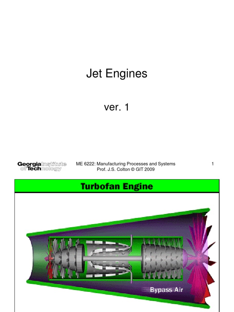 Jet Engines | PDF