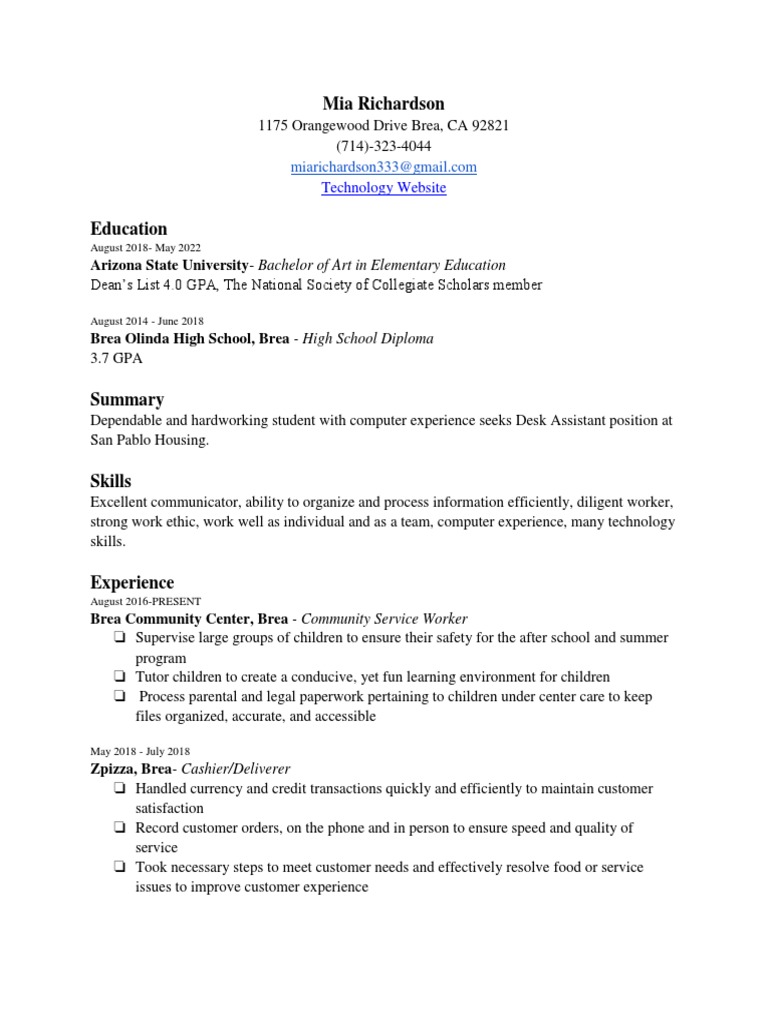 Resume MR | PDF