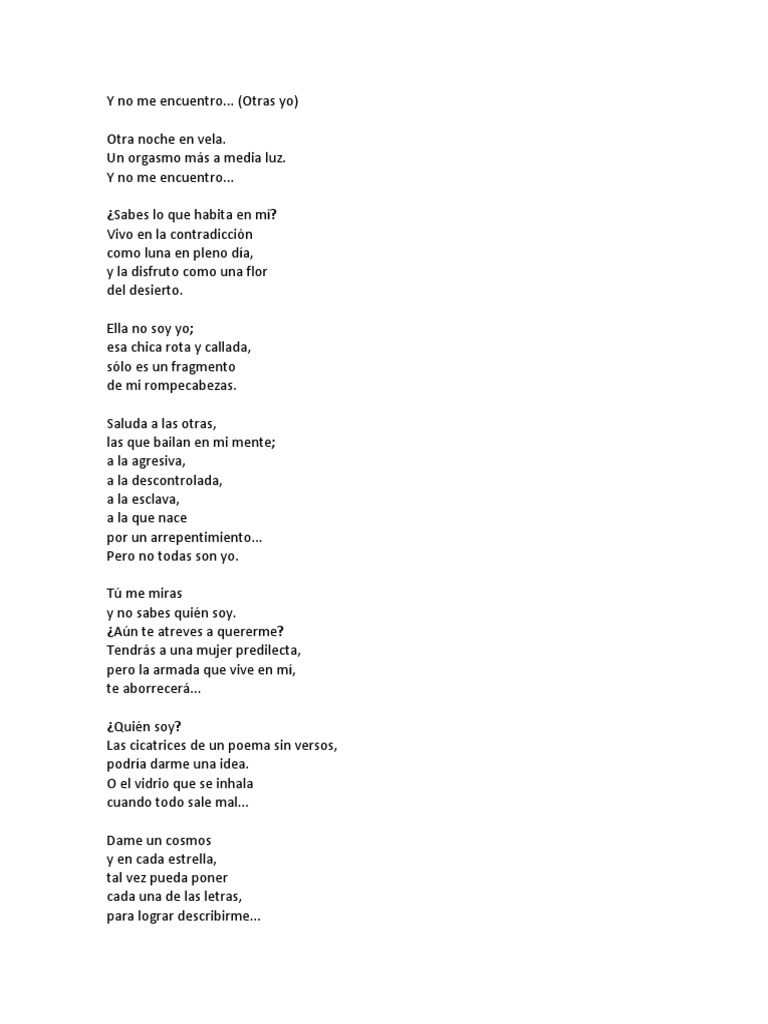 Jonathan Haller - 027 Y No Me Encuentro PDF | PDF