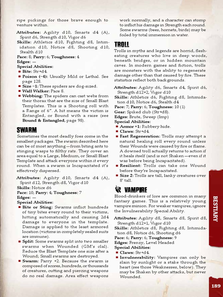 Fantasy Creature Compendium | PDF | Leisure | Nature