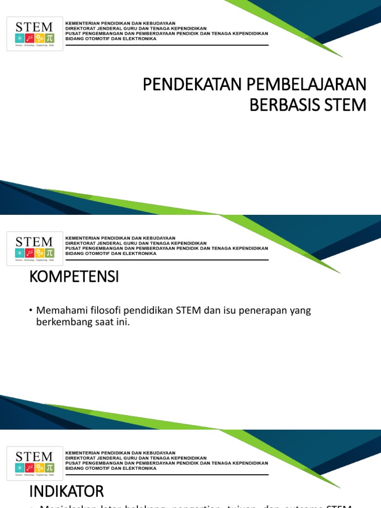 Pendekatan STEM | PDF