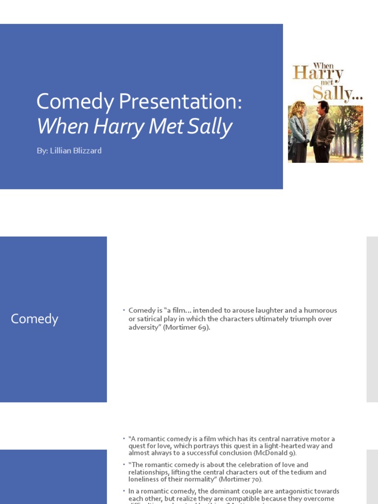 Comedy Presentation | PDF