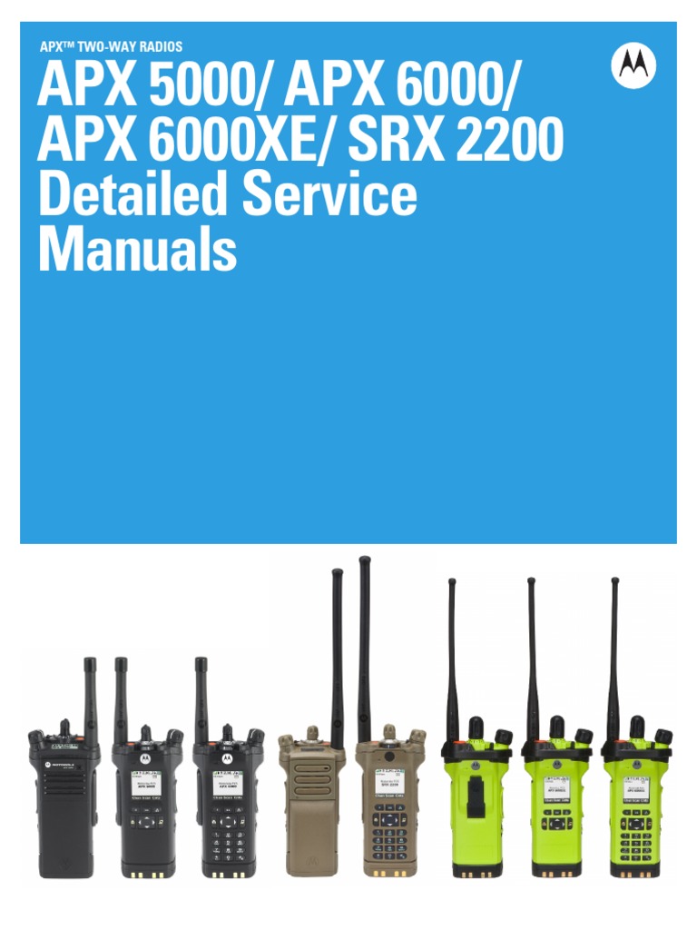 Apx6000xe Service Manual 68012002026 C | PDF | Copyright | Computer ...