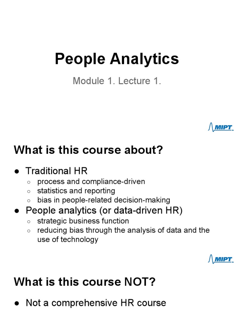 Module I. Introduction | PDF | Analytics | Cognition