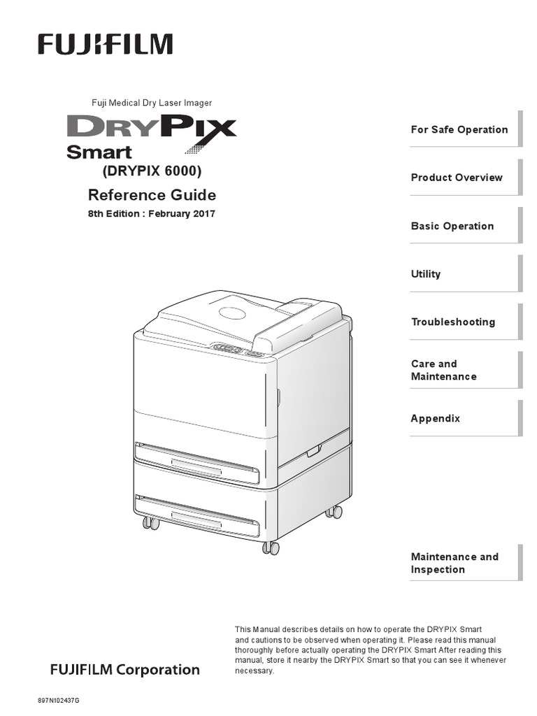 DRYPIX Smart Reference Guide | Medical Imaging | Hertz