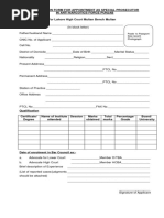 Declaration Form Small Family | PDF
