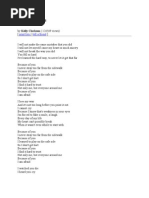 Yung Kai - Blue Lyrics | PDF