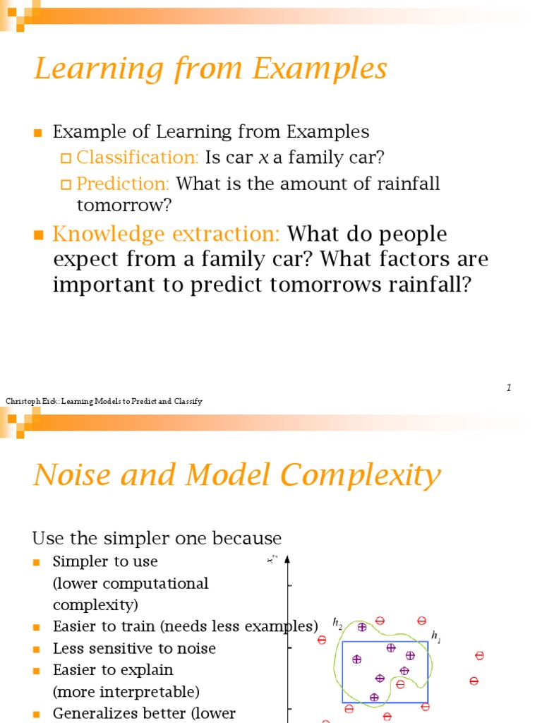 Learning From Examples: Knowledge Extraction | PDF | Applied ...