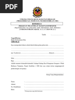 Borang A DBKL | PDF