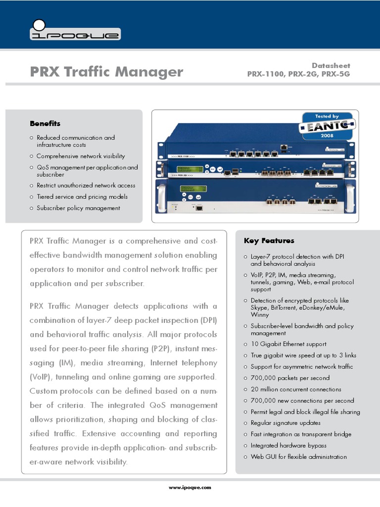 PRX Data Sheet Web | PDF | Peer To Peer | Voice Over Ip