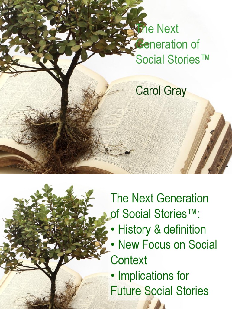 Carol Gray Practlically Speaking The Next Generation of Social Stories ...