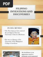 Filipino Inventors and Their Inventions | PDF