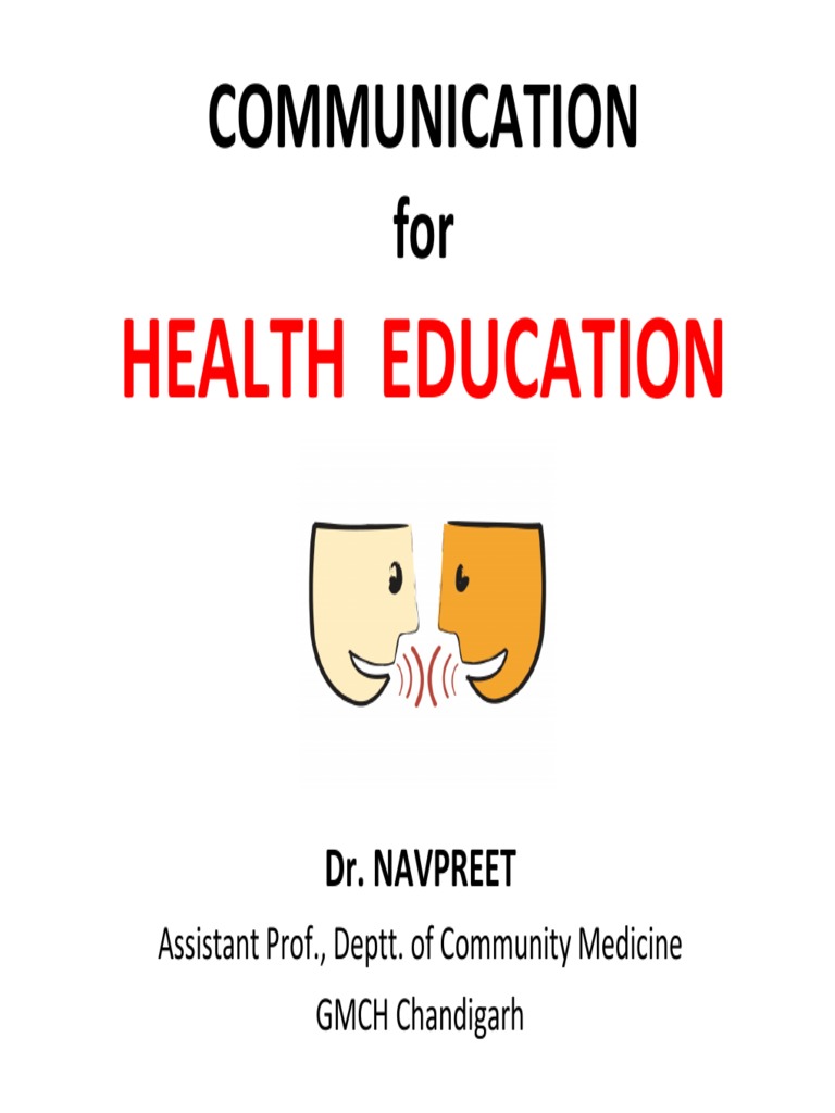 Communication & Health | PDF | Health Education | Communication
