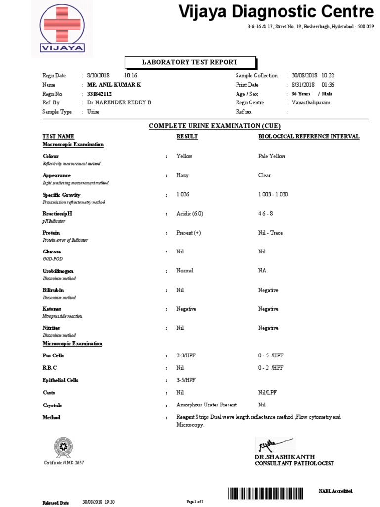 Laboratory Test Report: Reflectivity Measurement Method | PDF ...