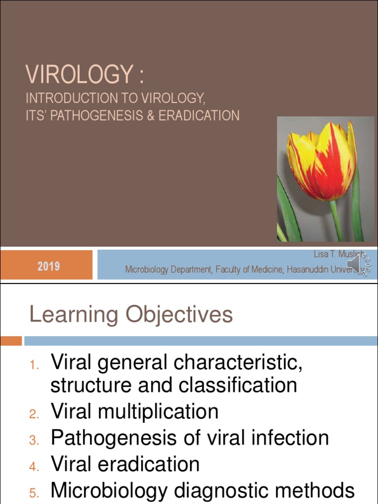 Virology:: Introduction To Virology, Its' Pathogenesis & Eradication ...