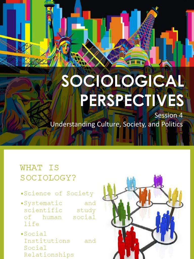 Understanding Sociological Perspectives | PDF | Sociology | Power ...