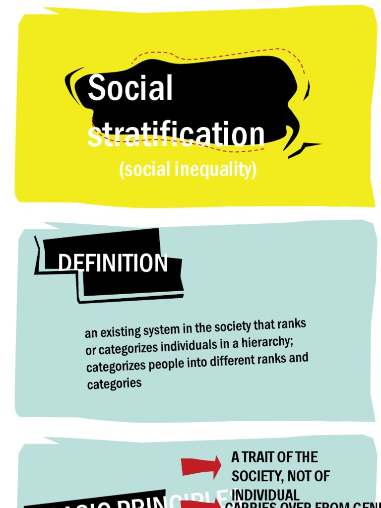 UCSP Stratification Handouts | PDF