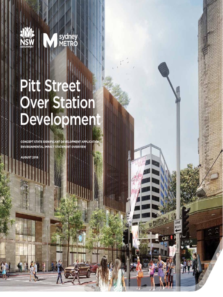 Pitt Street Over Station Development PDF | PDF | Rapid Transit | Sydney