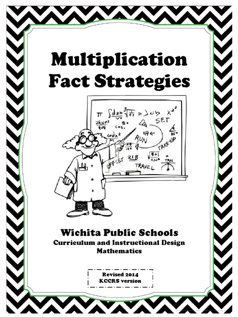 Multiplication Fact Strategies FINAL 8-27-14 PDF | PDF | National ...