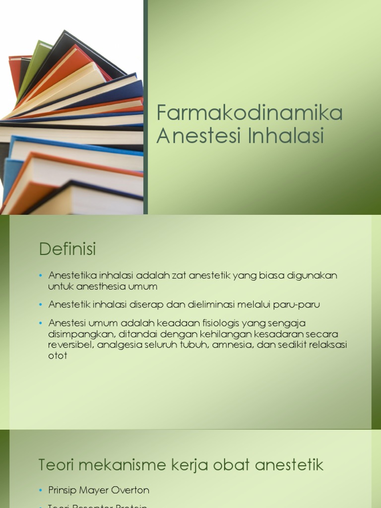 Farmakodinamika Anestesi Inhalasi | PDF