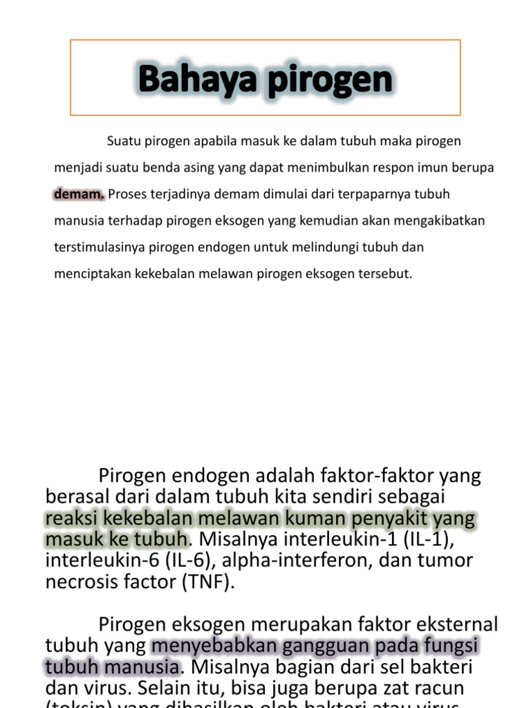 Bahaya Pirogen | PDF