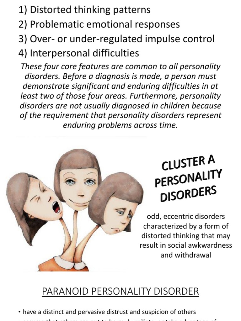 1) Distorted Thinking Patterns 2) Problematic Emotional Responses 3 ...