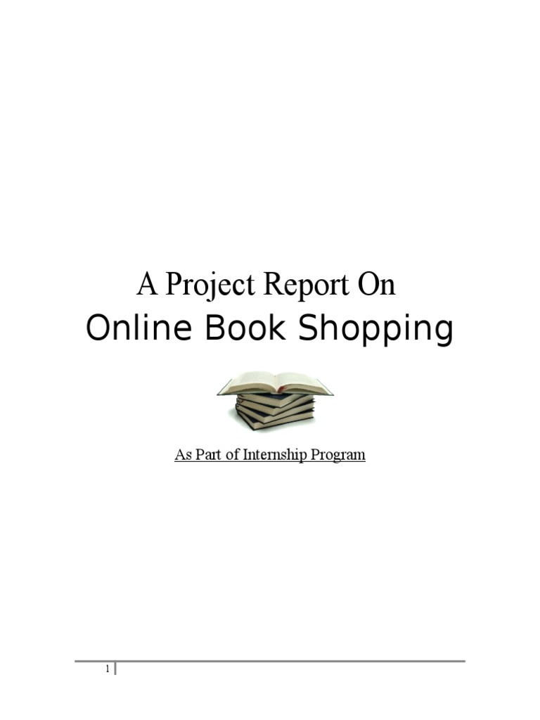 A Project Report On: Online Book Shopping | PDF | Input/Output ...