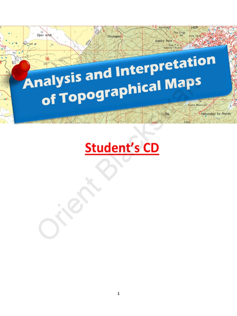 ICSE Class 10 Topographic Map Guide | PDF | Earth Sciences | Geography