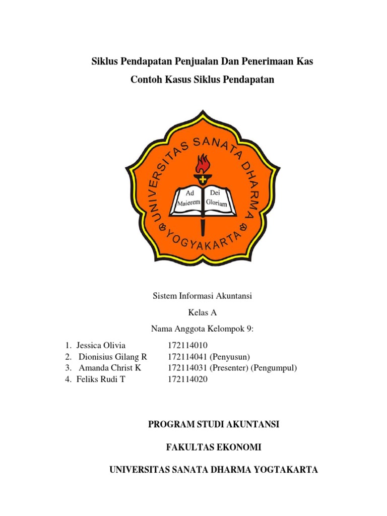 SIA Pendapatan Fix | PDF