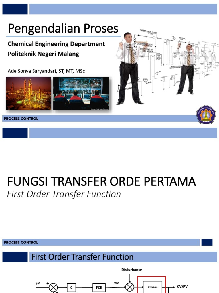 First Order Transfer Function Analysis | PDF | Control Theory ...