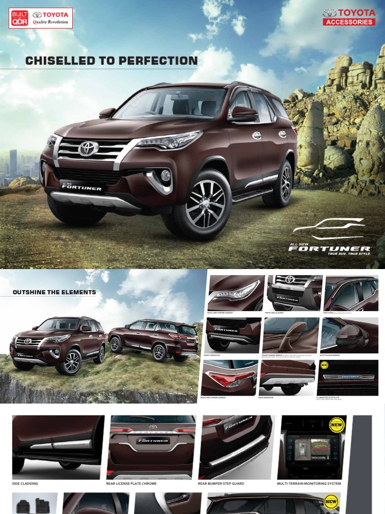 Acc Brochure Fortuner | PDF | Off Road Vehicles | Wheeled Vehicles