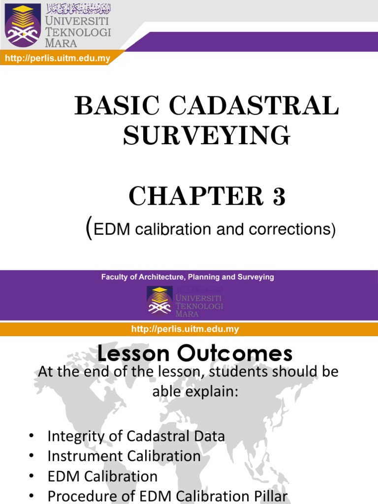 Chapter 3 - Edm Calibration | PDF | Surveying | Calibration