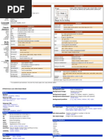 Css Cheat Sheet: Shorthand | PDF | Cascading Style Sheets | Text
