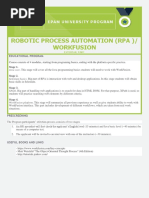 UiPath - Blank PDD Template | PDF | Automation | Business Process
