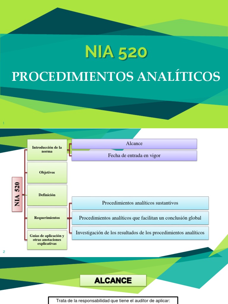 nia 520. 530 | Muestreo (Estadísticas) | Auditoría
