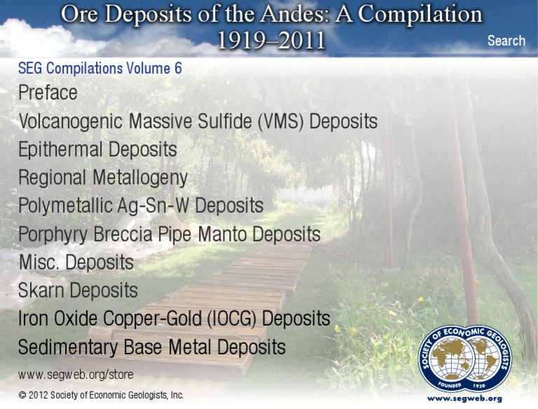 Preface Volcanogenic Massive Sulfide (VMS) Deposits Epithermal Deposits ...