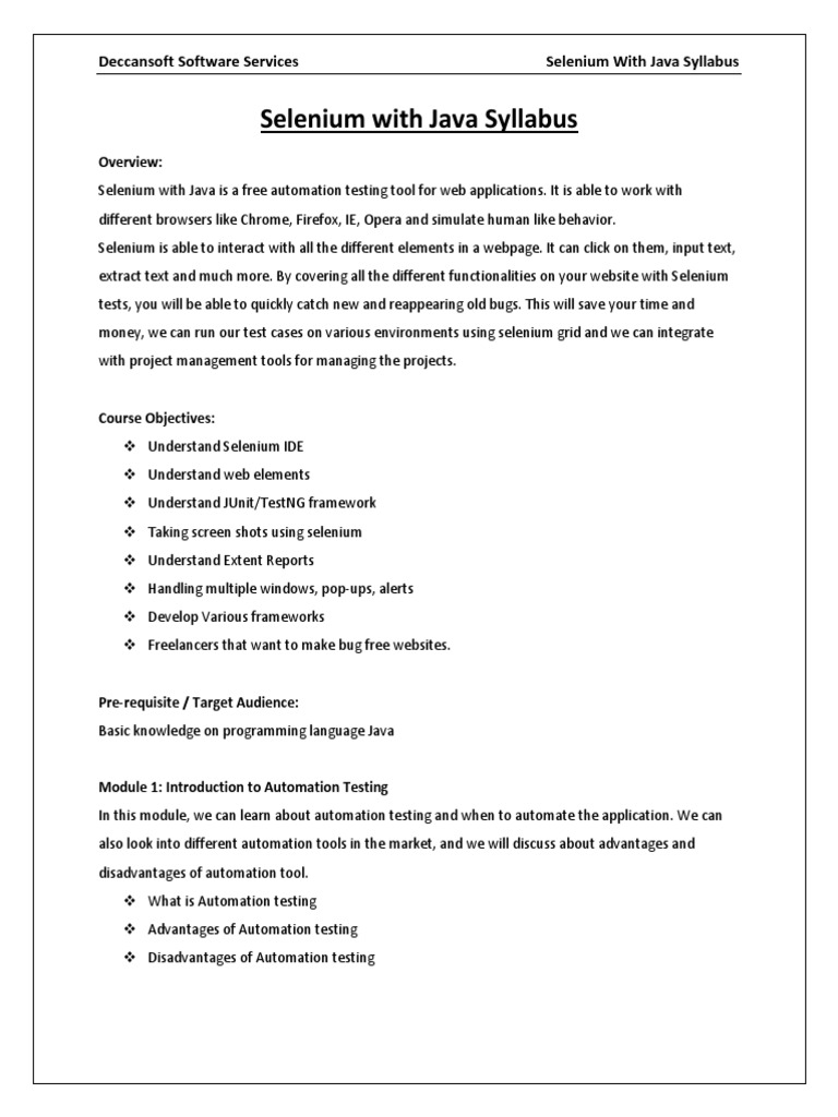 Nexgen Selenium | PDF | Selenium (Software) | Constructor (Object Oriented Programming)